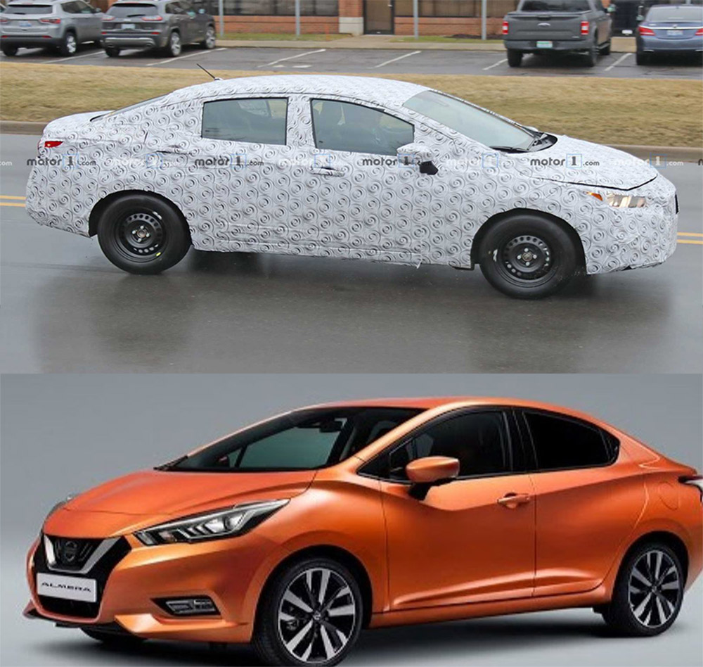 เผยภาพ SPY SHOT All-new Nissan Almera 2020 .ในการวิ่งทดสอบครั้งแรก