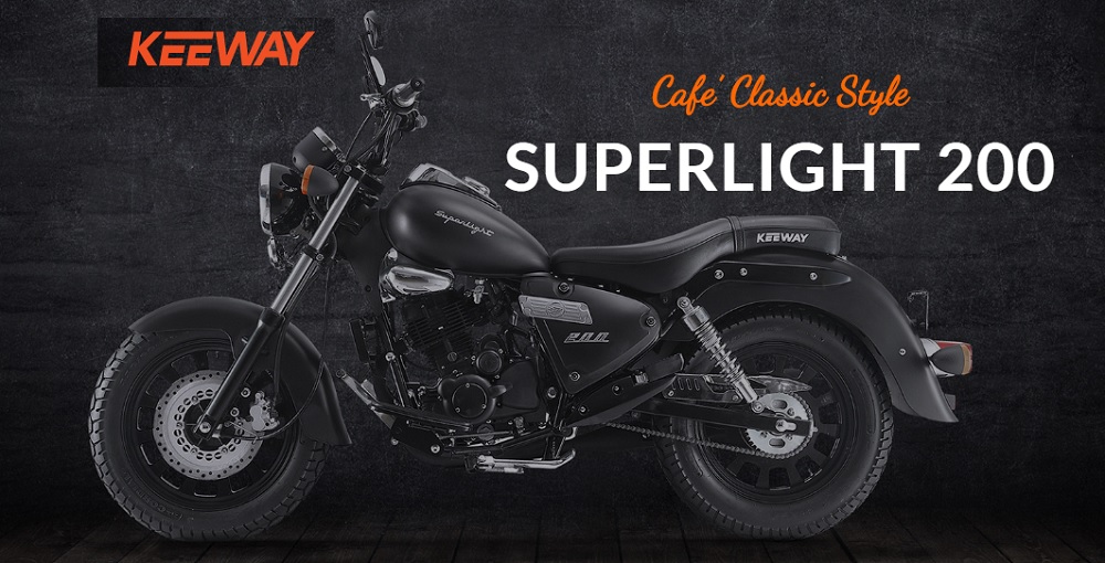 KEEWAY SUPERLIGHT 200 ปี 2019 ครูสเซอร์-ชอปเปอร์ย้อนยุค ส่งตรงจากแดนมังกร